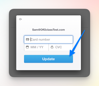 How can I change my payment details?